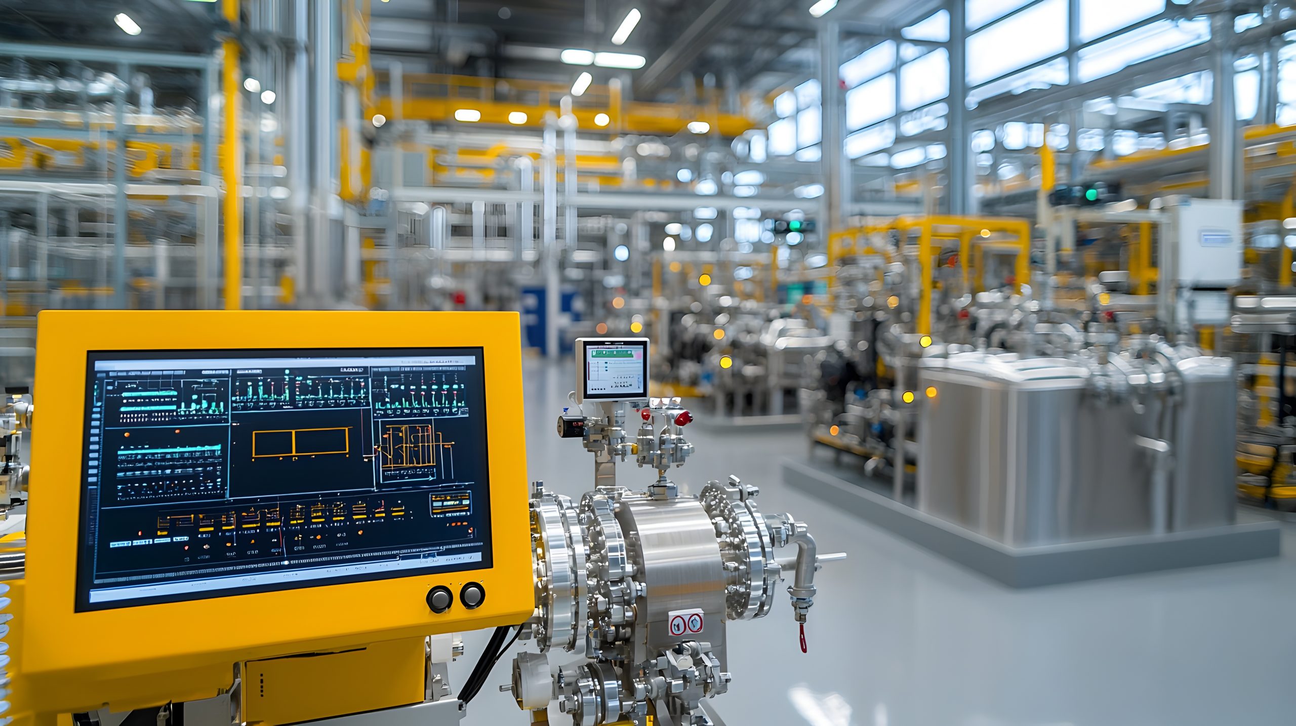 Visualization Panel For Gas Control Systems - Avnet Displays